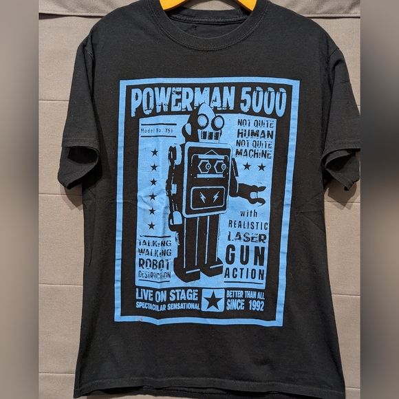 Vintage | Shirts | Vintage Powerman 500 Tour Tshirt | Poshmark